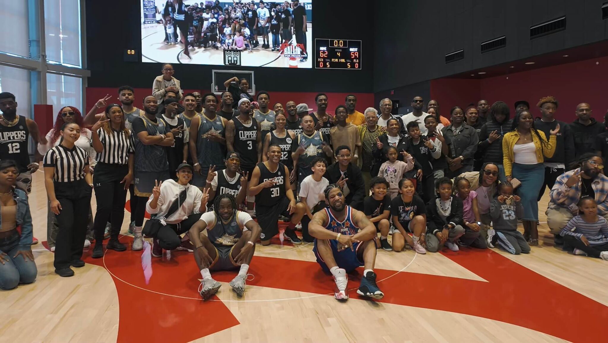 Clippers Event Highlights With Power 106 & KDAY | Ballin' For Peace